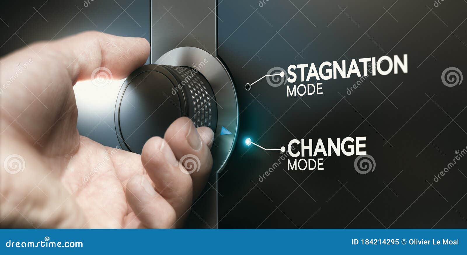 Overcoming Stagnation, Switching Career To Evolve Stock Image - Image ...