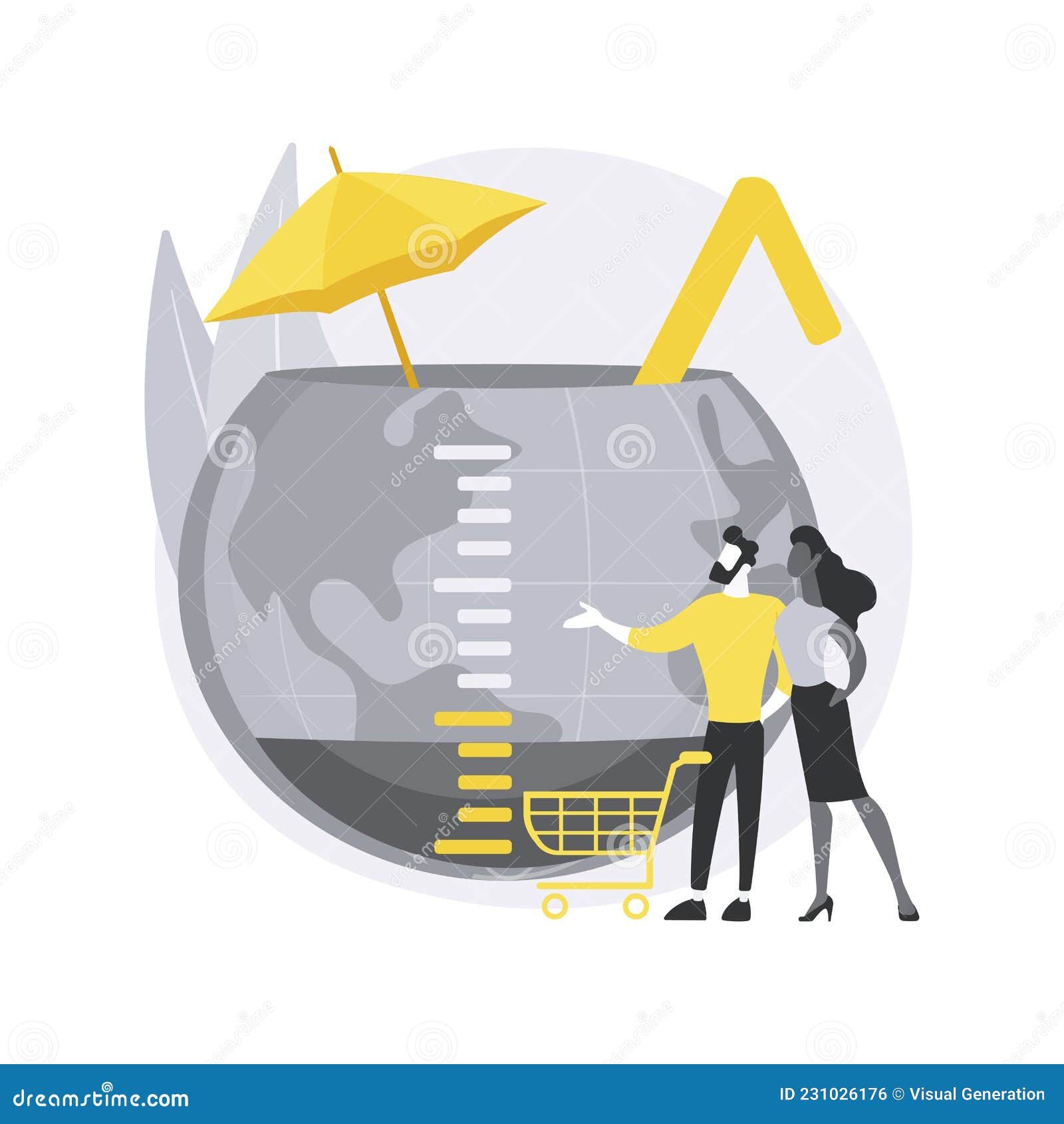Overconsumption Abstract Concept Vector Illustration. Stock Vector ...