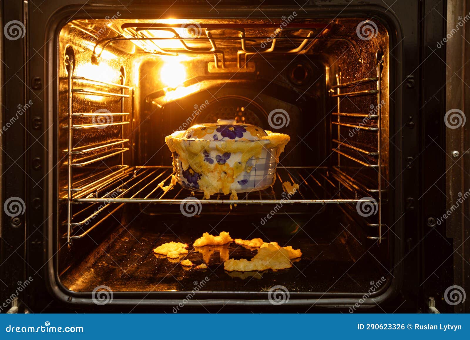 Overcooked Apples Explosion Stock Photo - Image of homemade, cuisine ...