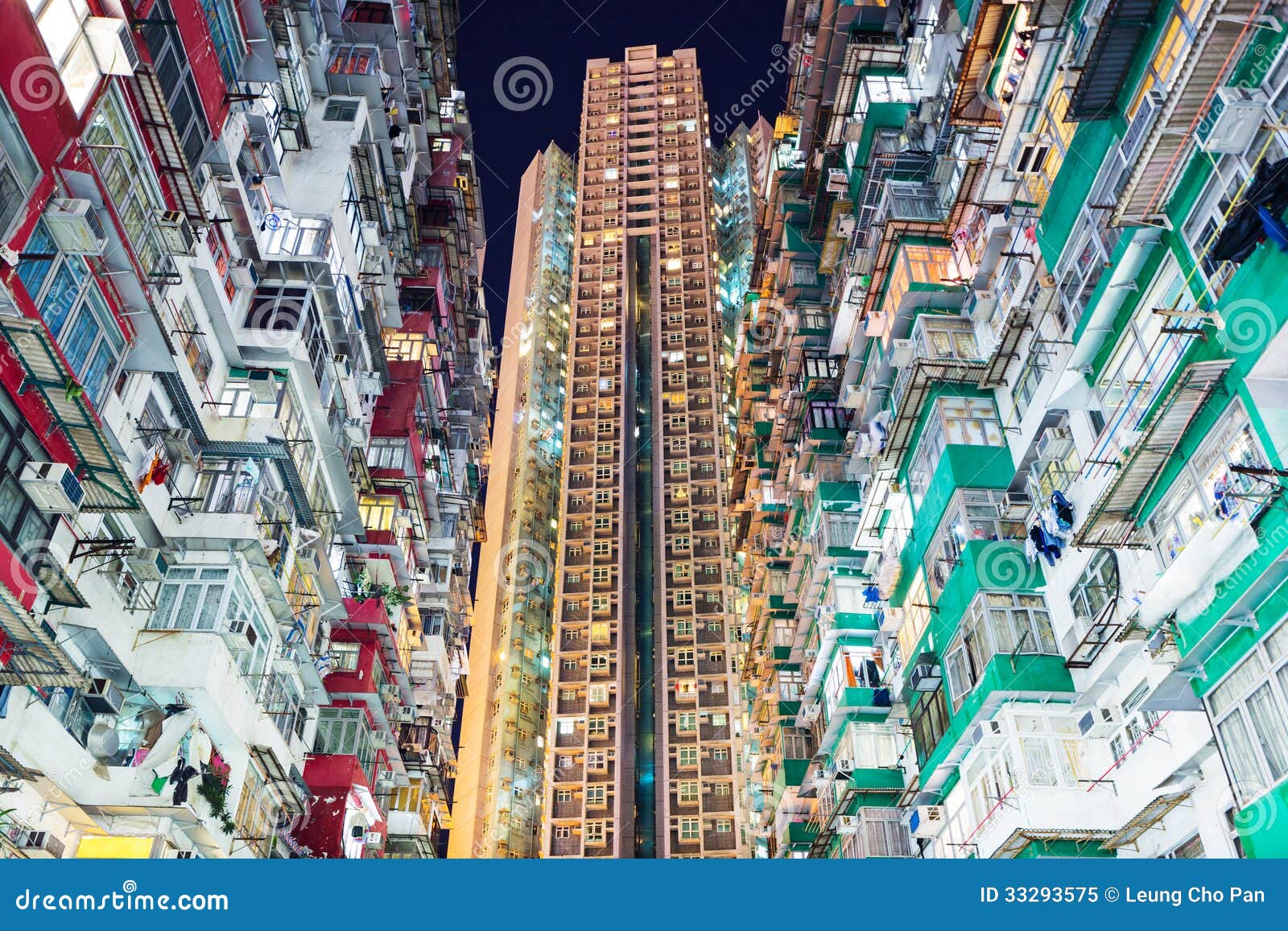 Overcrowded Residential Building Stock Image - Image of overpopulated ...