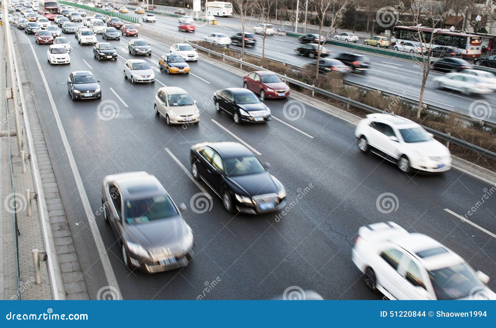 Overcrowding Traffic in Beijing Editorial Stock Image - Image of ...
