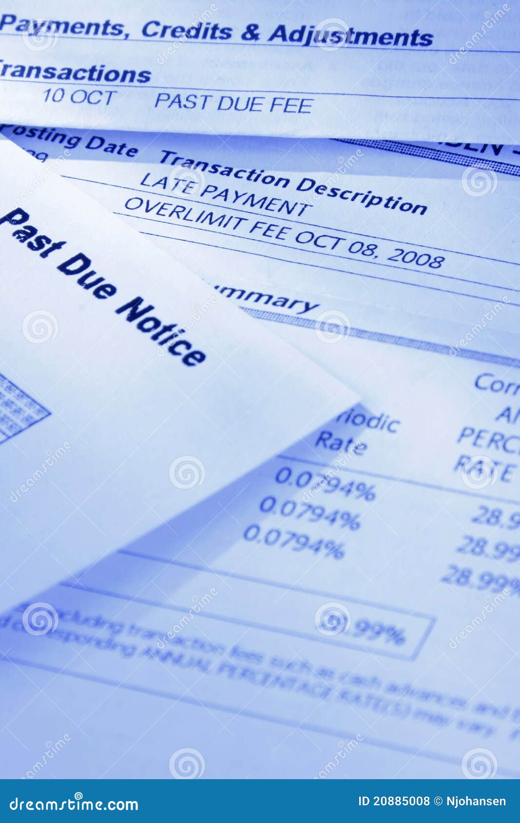 Overdue bills stock photo. Image of billing, budget, close - 20885008