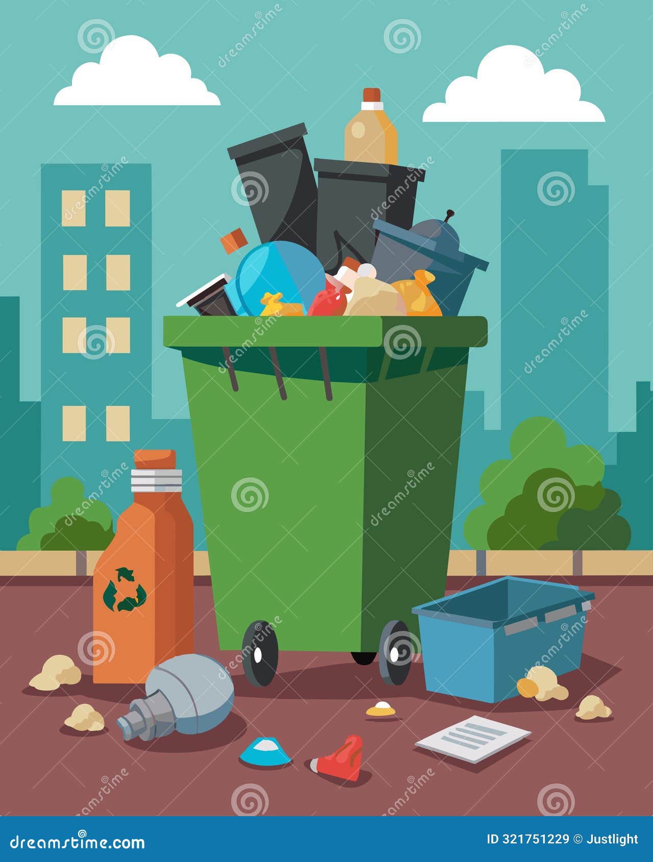 The Overfilled Dumpsters Were A Blight On The Once Pristine Streets Now ...