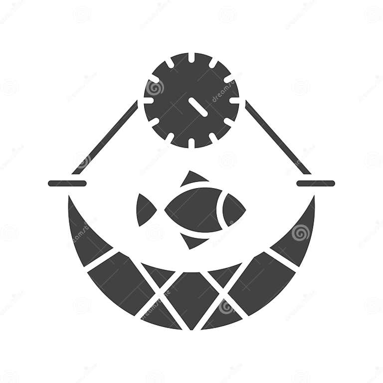 Overfishing Icon Image. stock vector. Illustration of symbol - 282901343