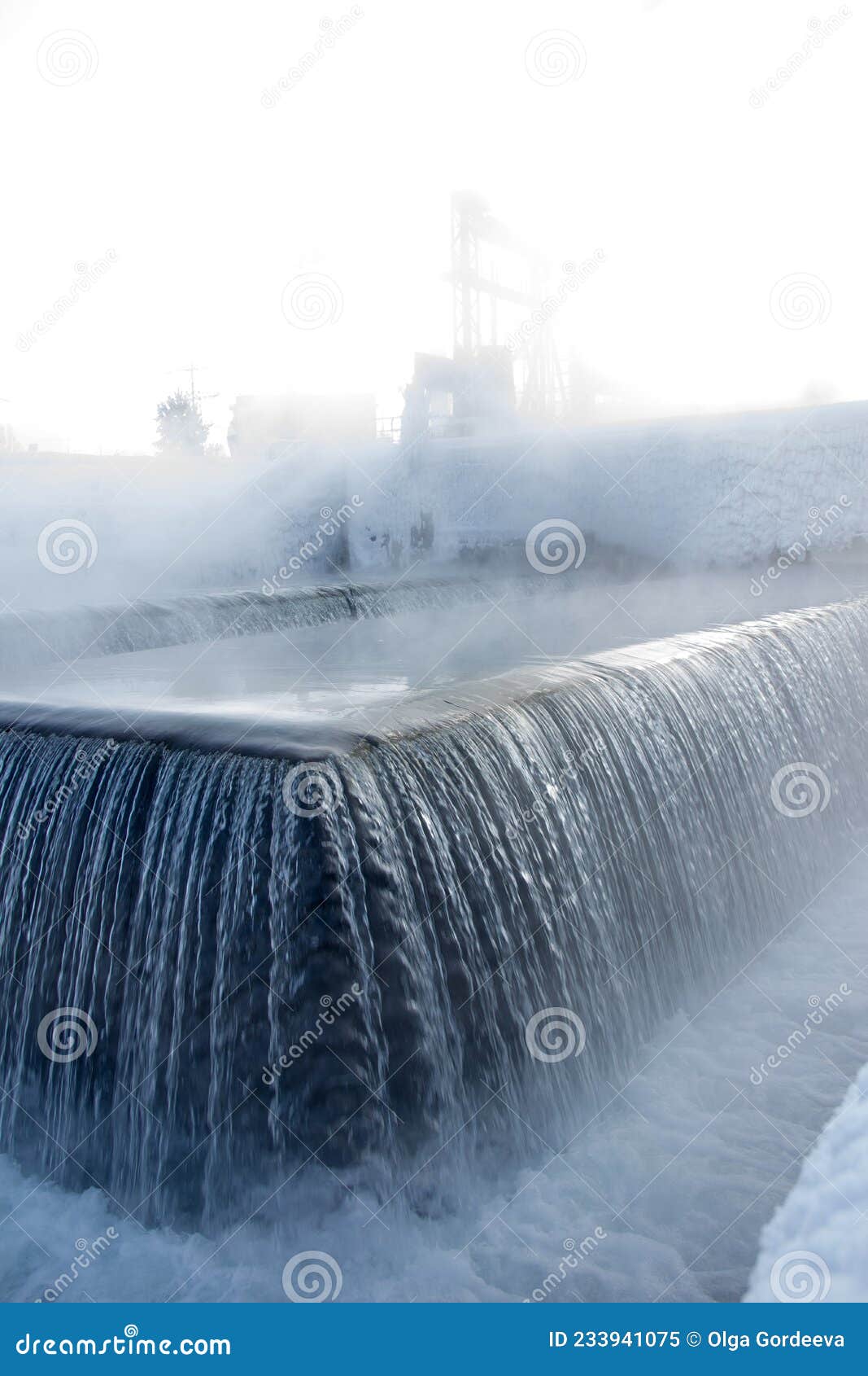 Overflow of Water on the Technological Channel of the Hydroelectric ...