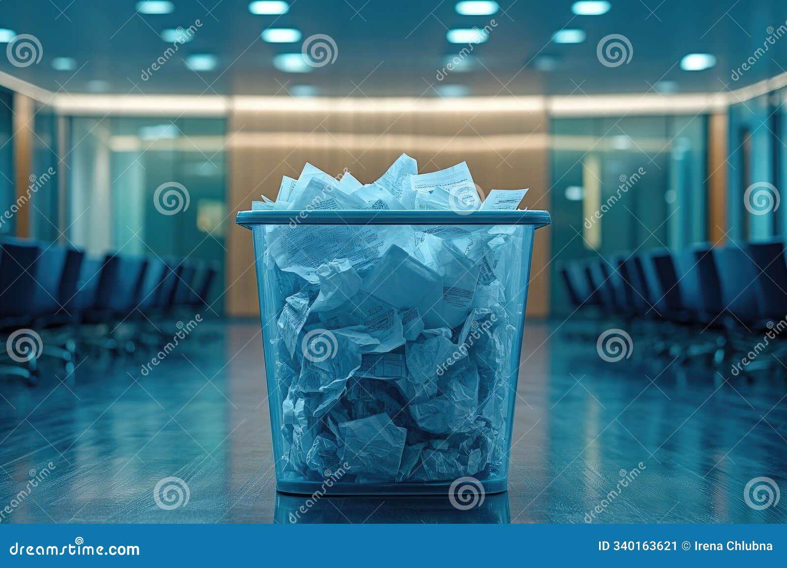Overflowing Trash Can Full Of Crumpled Paper Waste Cartoon Vector ... Overflowing Trash Can Full Of Crumpled Paper Waste Cartoon Vector ...