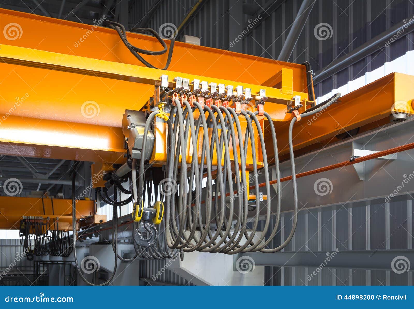 Overhead crane stock photo. Image of machine, industry - 44898200