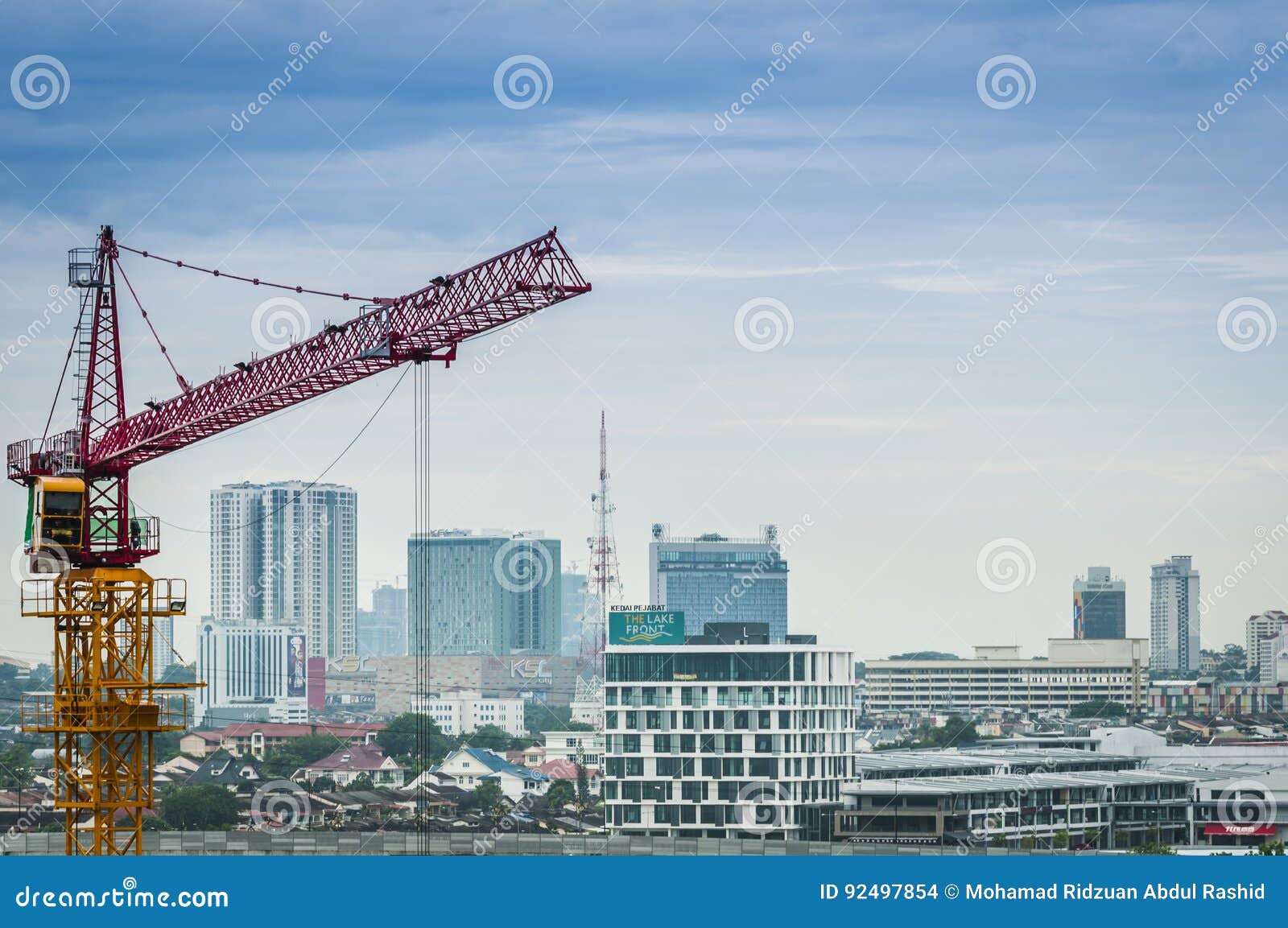Overhead Crane editorial stock image. Image of business - 92497854