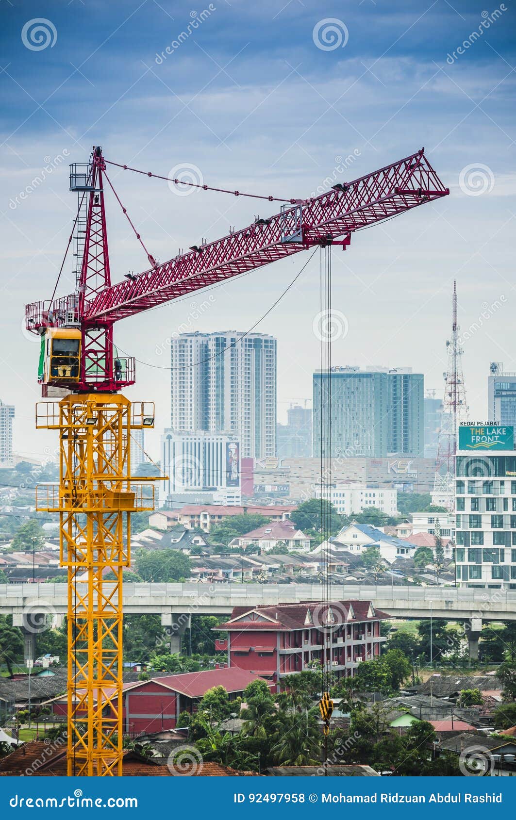 Overhead Crane editorial stock photo. Image of overhead - 92497958