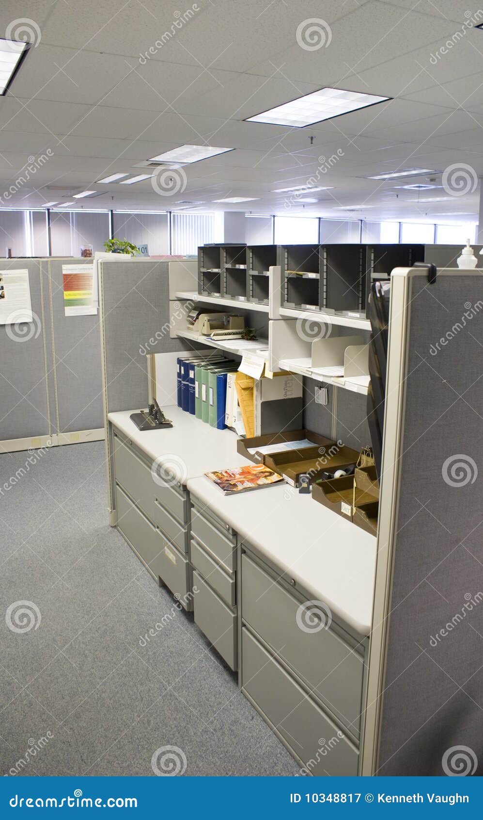 Overhead Cubicles Royalty-Free Stock Photography | CartoonDealer.com ...