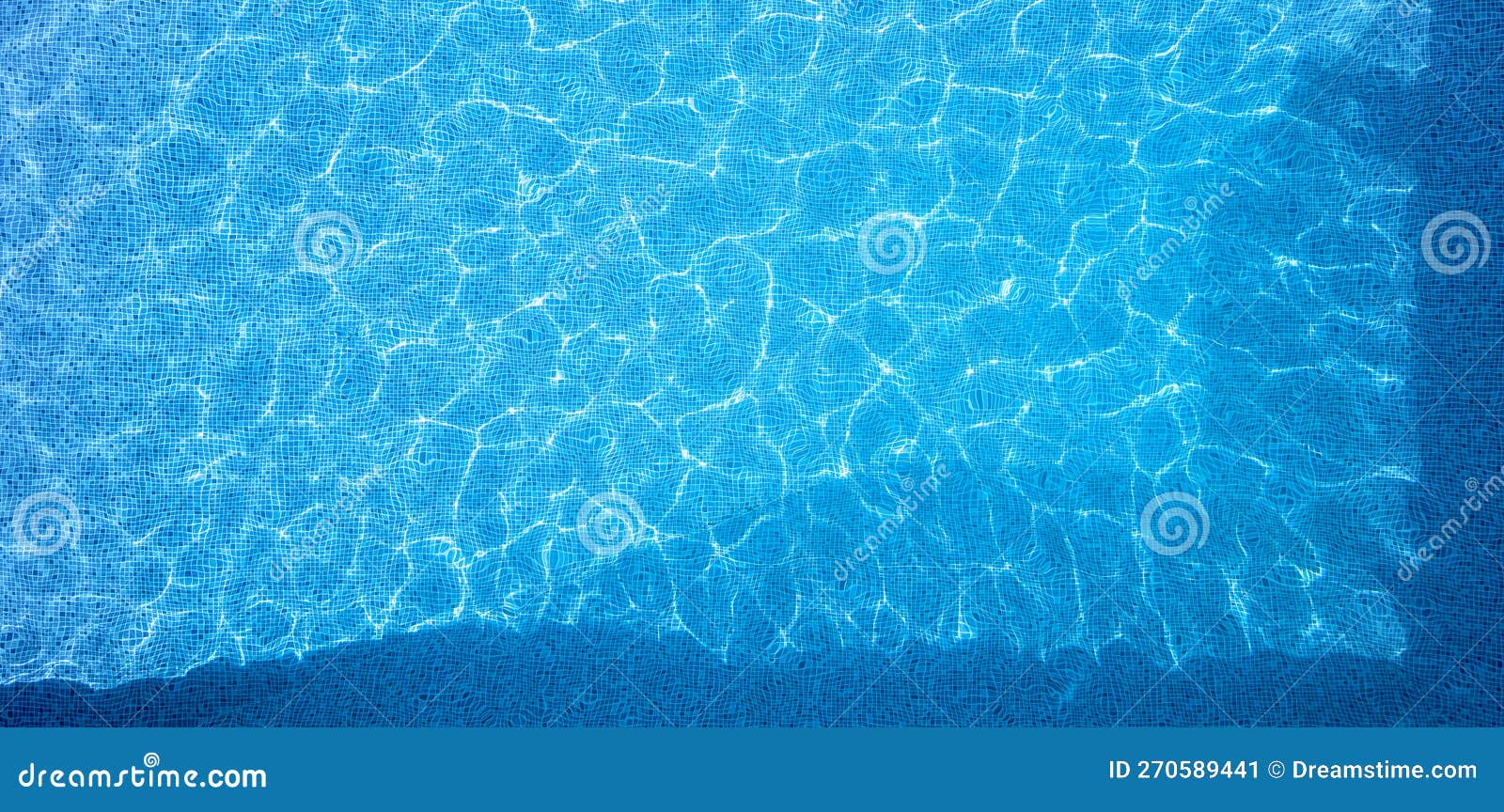 Overhead Drone Shot of Clear Blue Water in Swimming Pool Stock Image ...