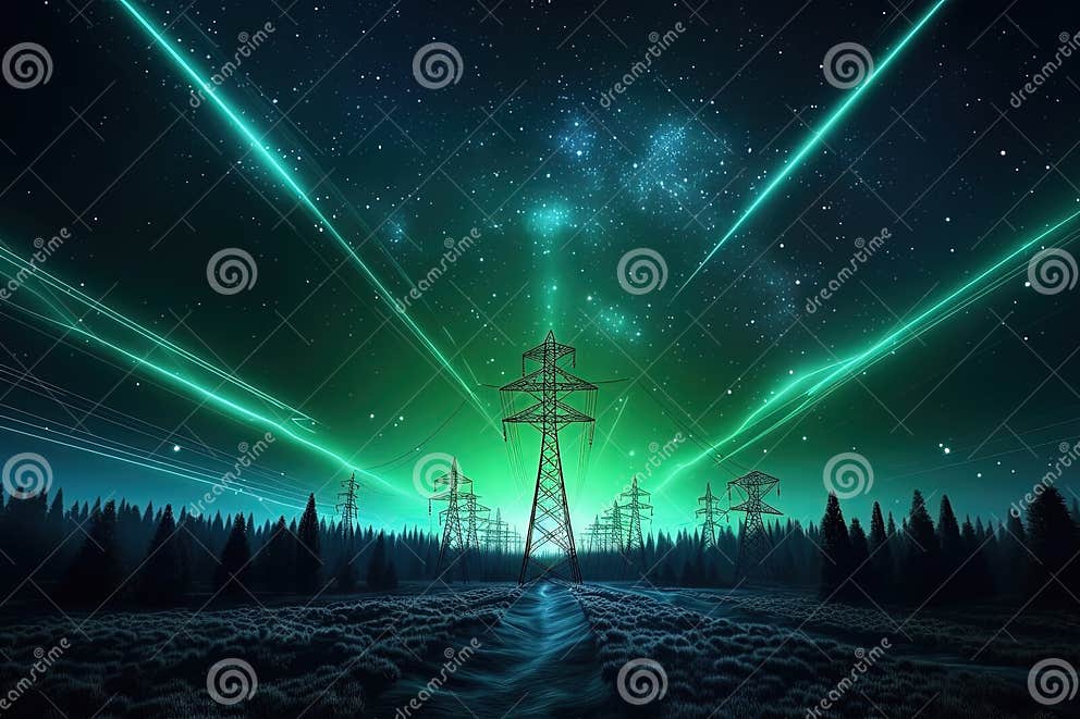 Overhead Electricity Transmission Lines with Digital Visualization of ...