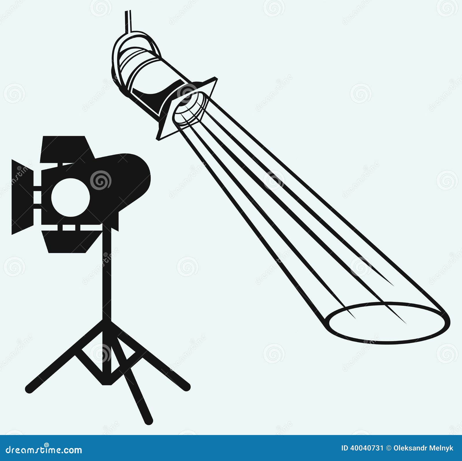 Film Lights Vector
