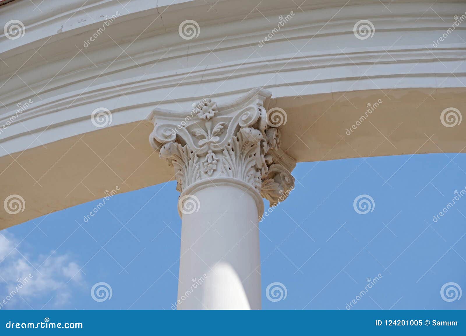 Overhead part of column stock image. Image of courthouse - 124201005