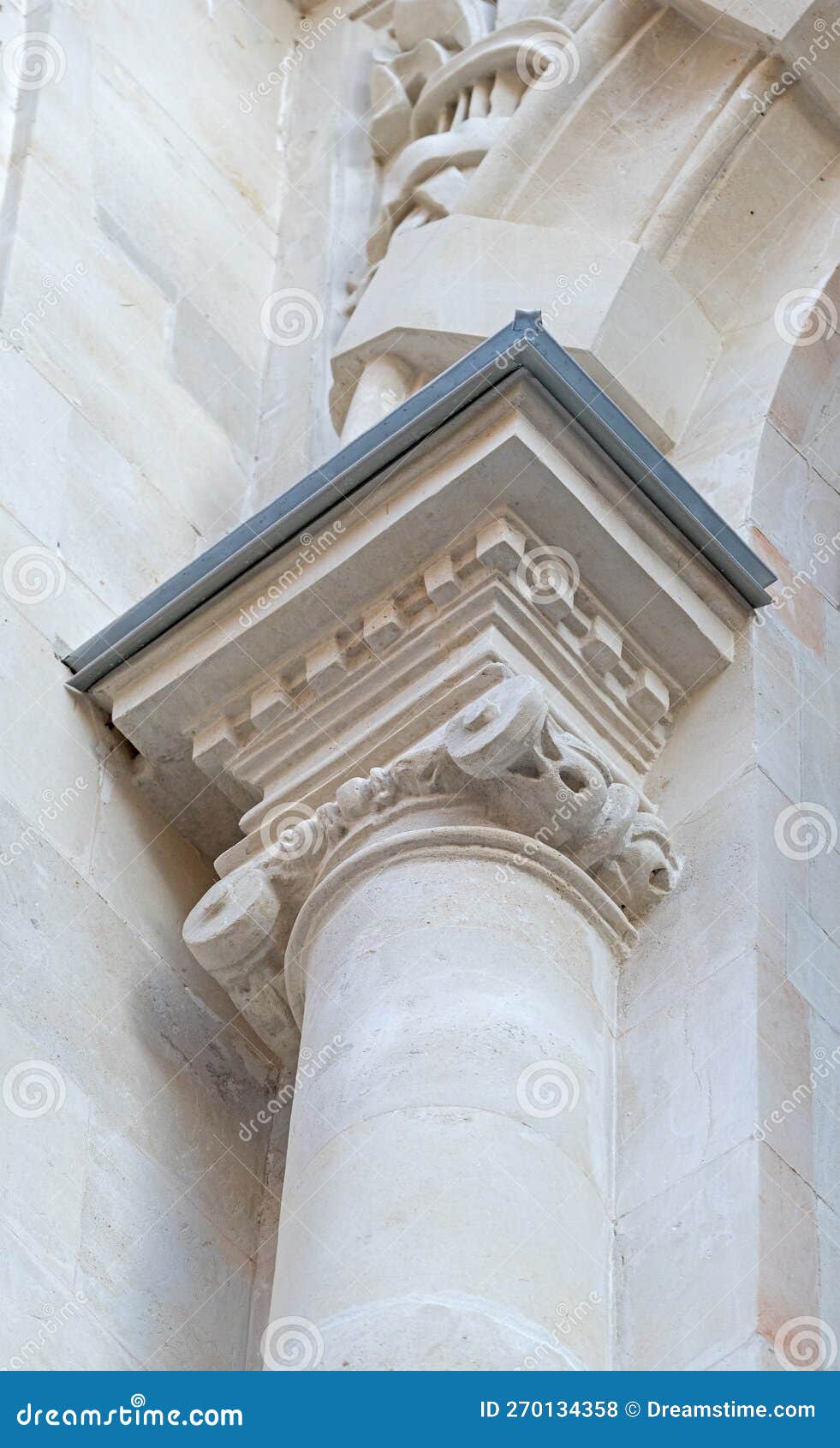 Overhead part of column stock photo. Image of feature - 270134358