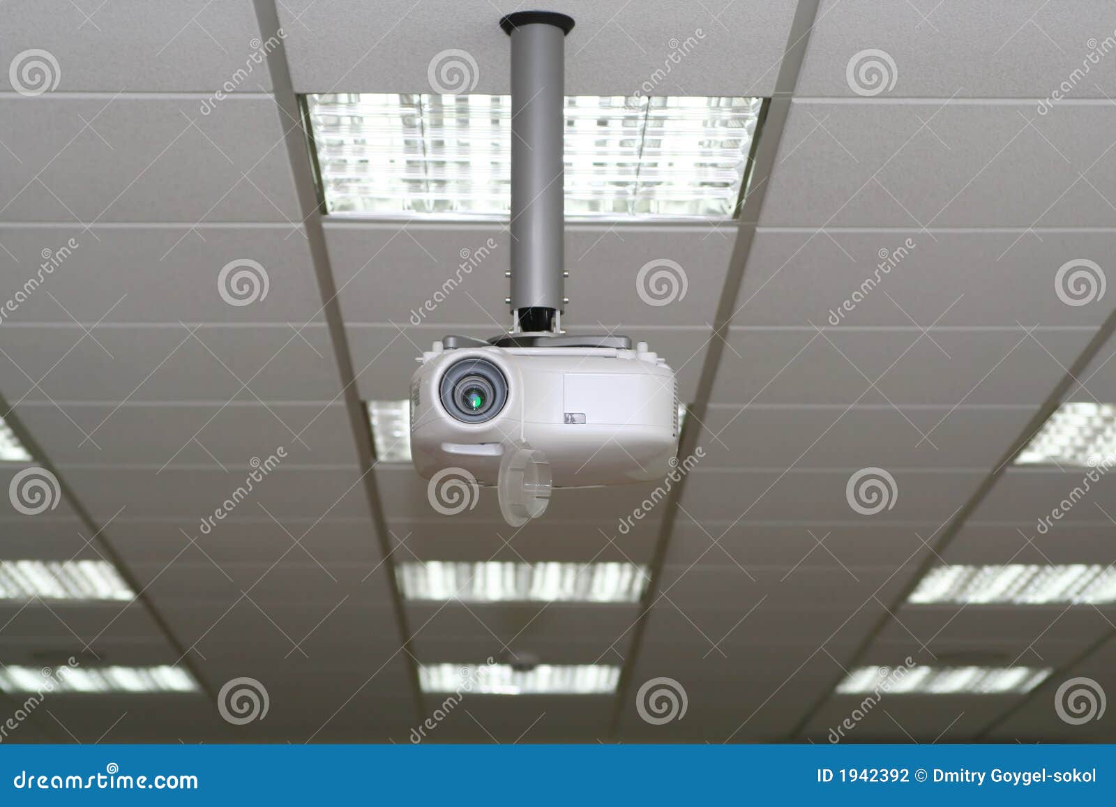 Overhead Fluorescent Lamp Stock Photography | CartoonDealer.com #5462552