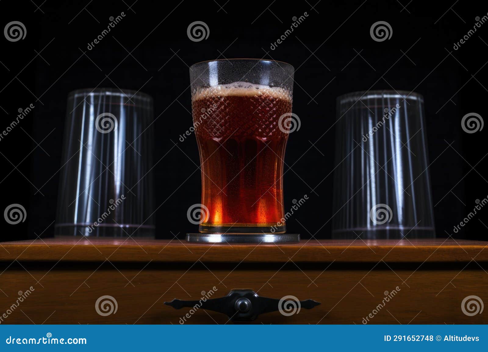 Overhead Shot of a Conference Table with a Projector Stock Photo ...