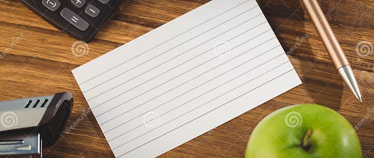Overhead shot of flashcard stock photo. Image of wooden - 54257278