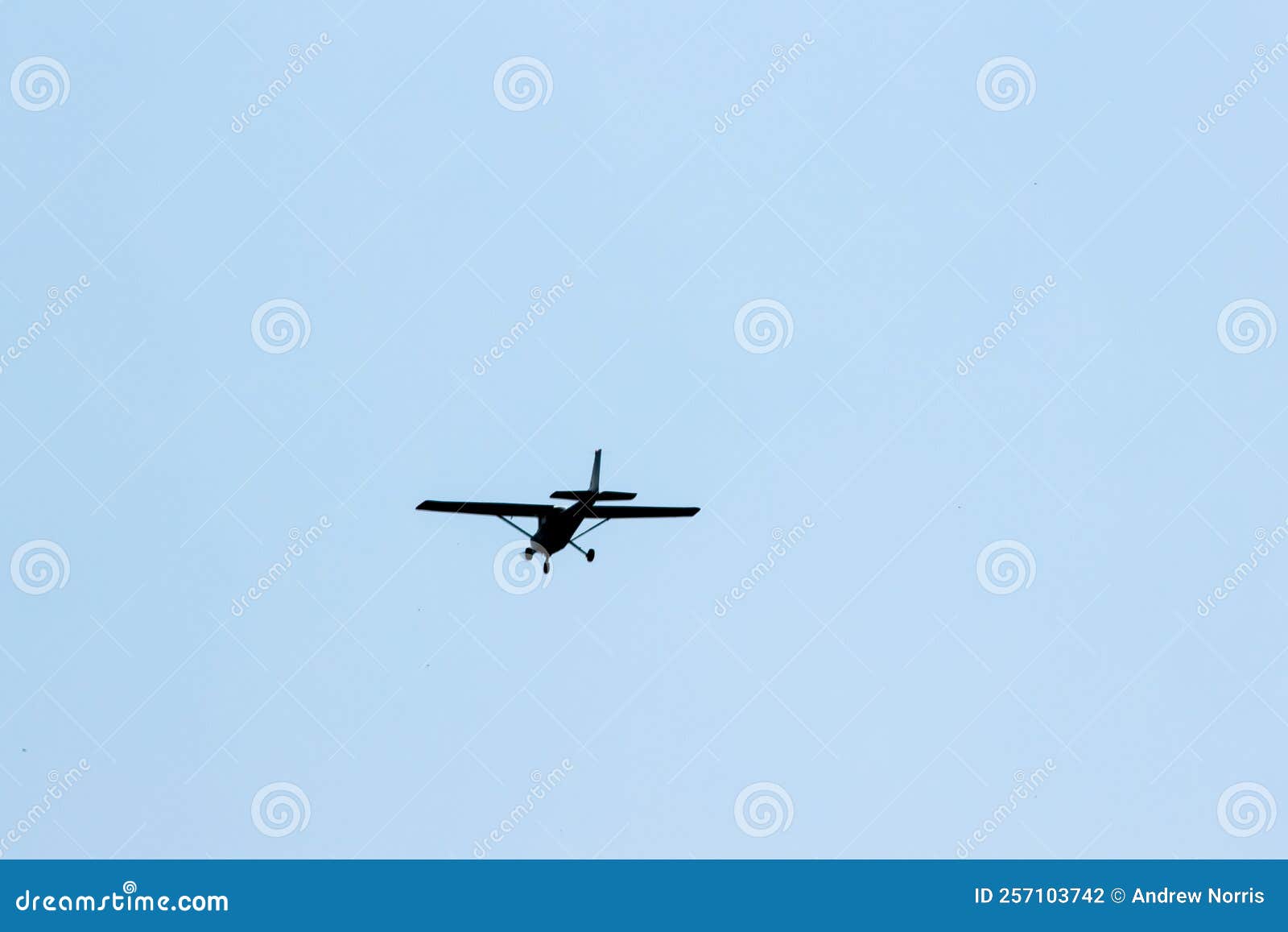 Overhead Small Aircraft stock photo. Image of aviation - 257103742