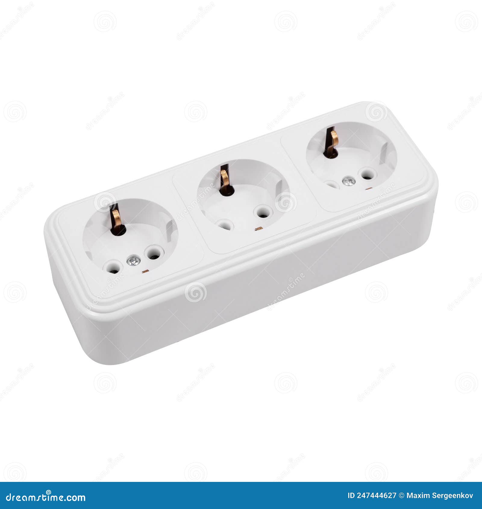 Overhead socket isolated stock image. Image of insert - 247444627