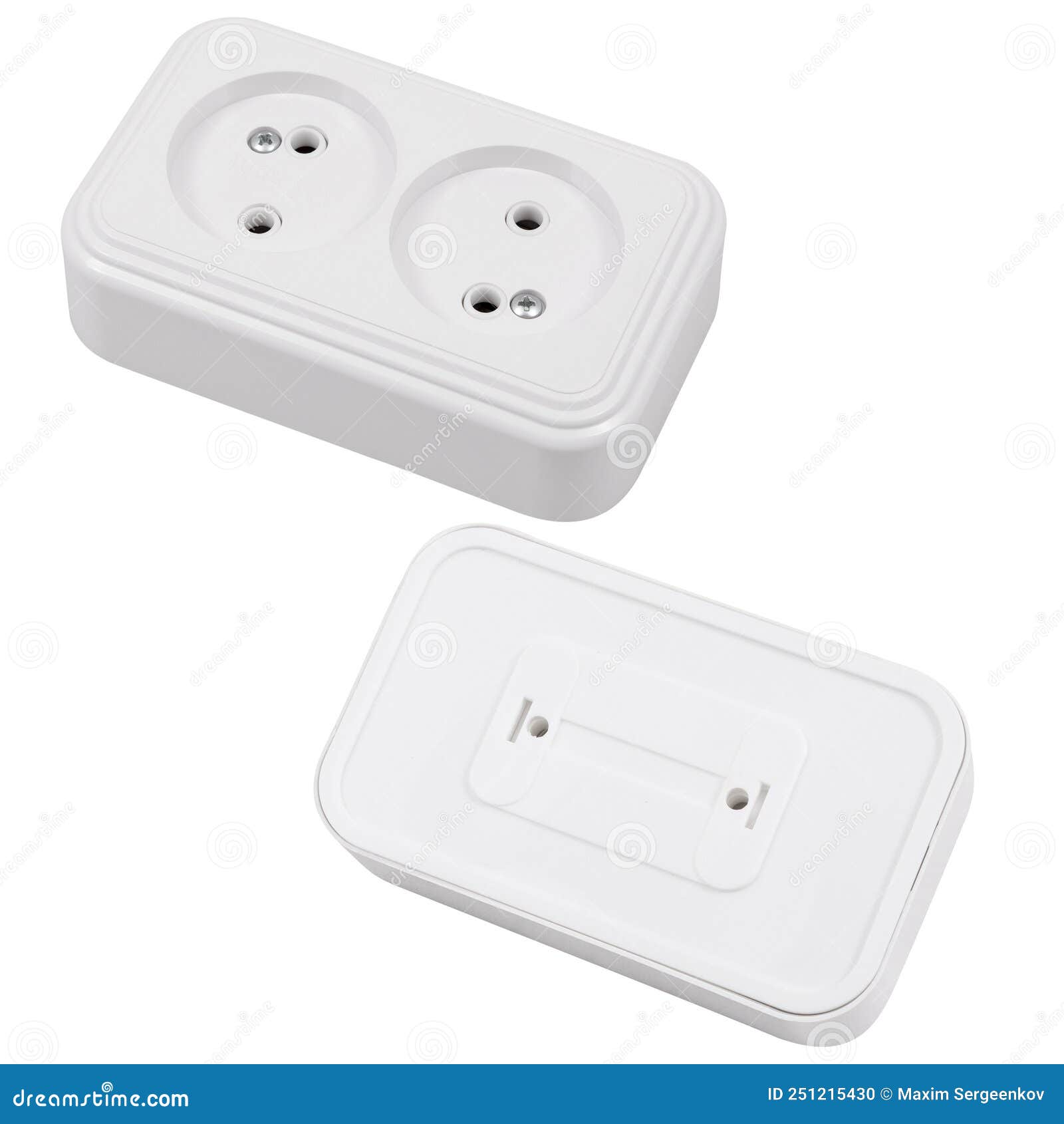 Overhead socket isolated stock photo. Image of electronic - 251215430