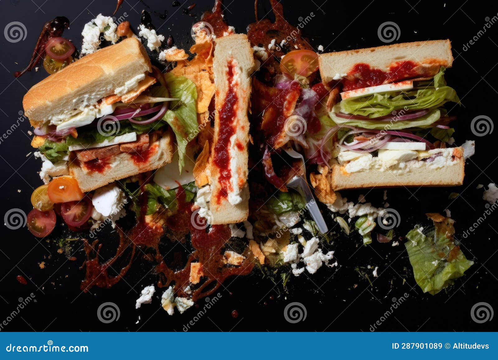 Top View Of Deconstructed Truffle Risotto With Creamy Arborio Rice ...