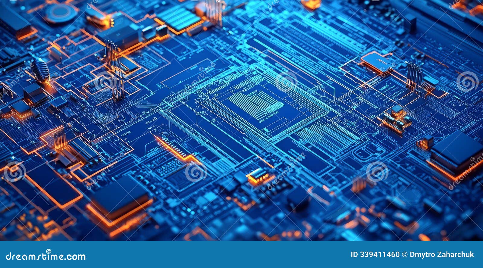 An Overhead View of a Detailed Engineering Blueprint with ISO ...
