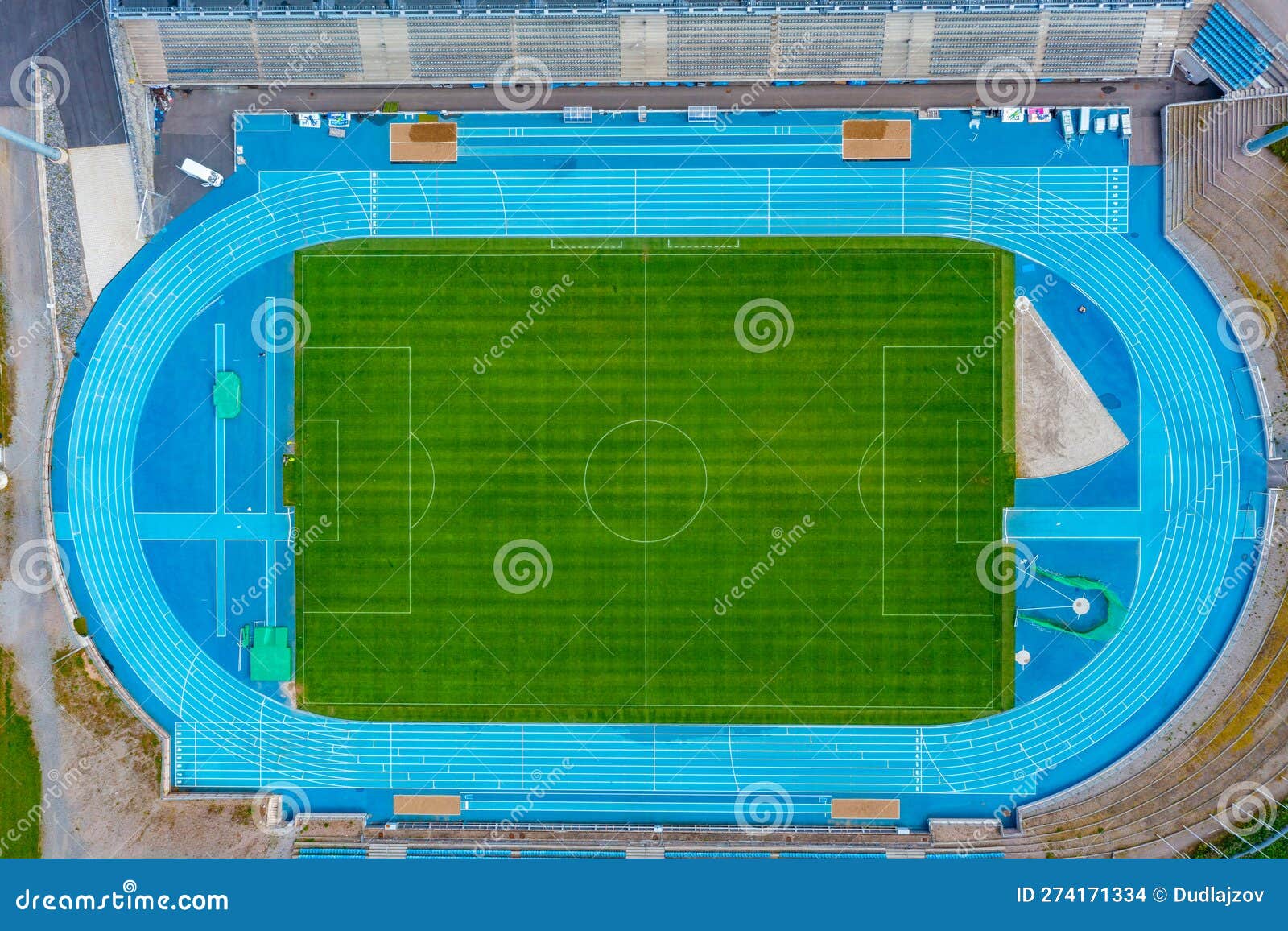 Overhead View of Lahti Stadium in Finland Editorial Stock Image - Image ...