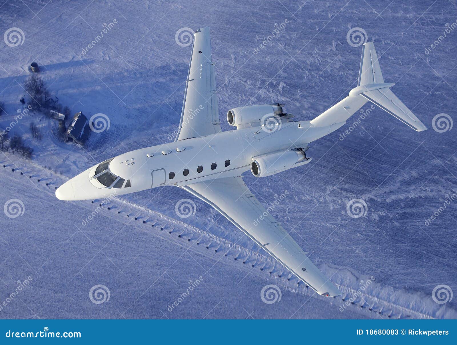 Overhead View of Luxury Jet Stock Image - Image of flight, luxury: 18680083