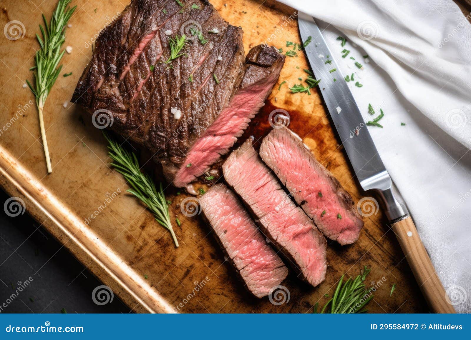 Top View Of Pan-seared Lake Trout With Creamy Shrimp Sauce On A White ...