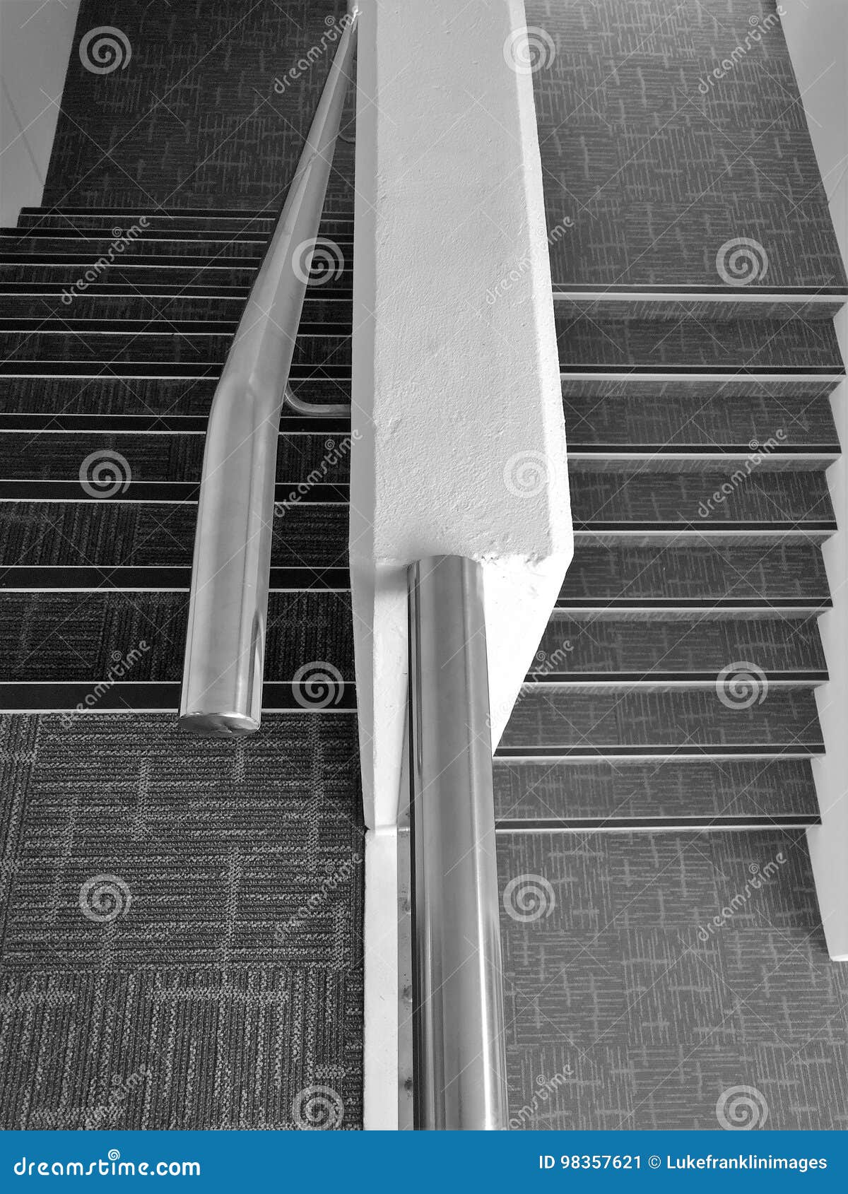 Overhead View of a Staircase Stock Image - Image of connection, exit ...