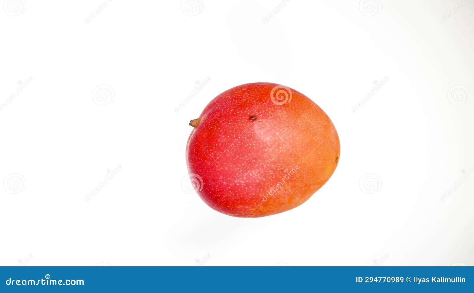 Overhead View of Sweet Ripe Red Mango Spinning Stock Video - Video of ...