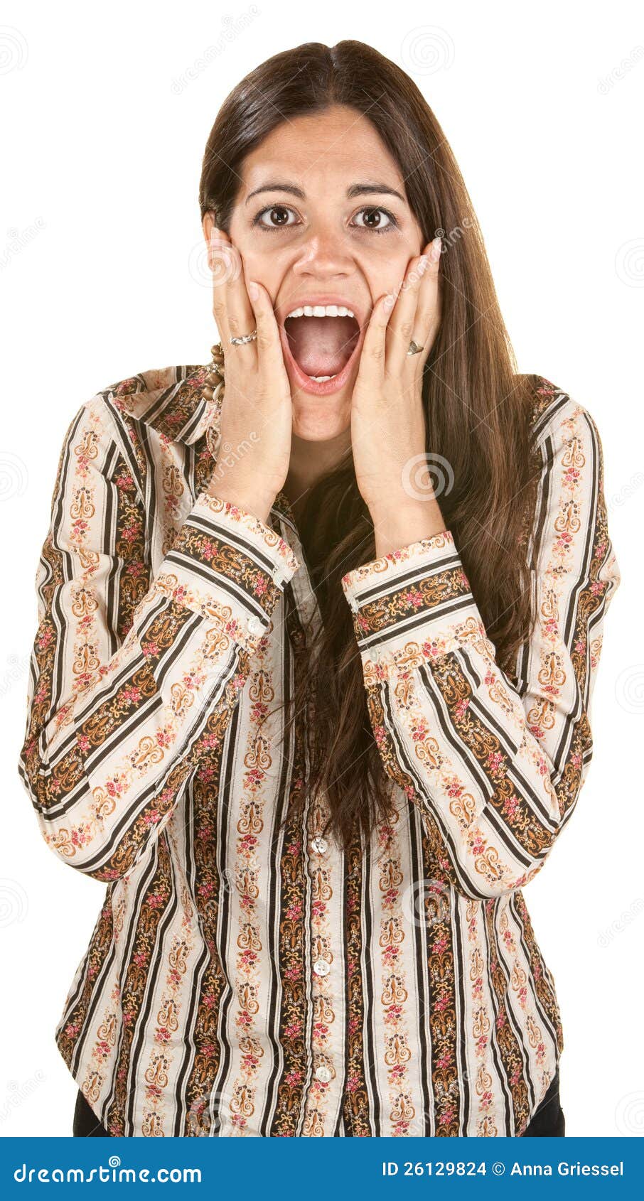 Overjoyed European Woman Stock Images - Image: 26129824