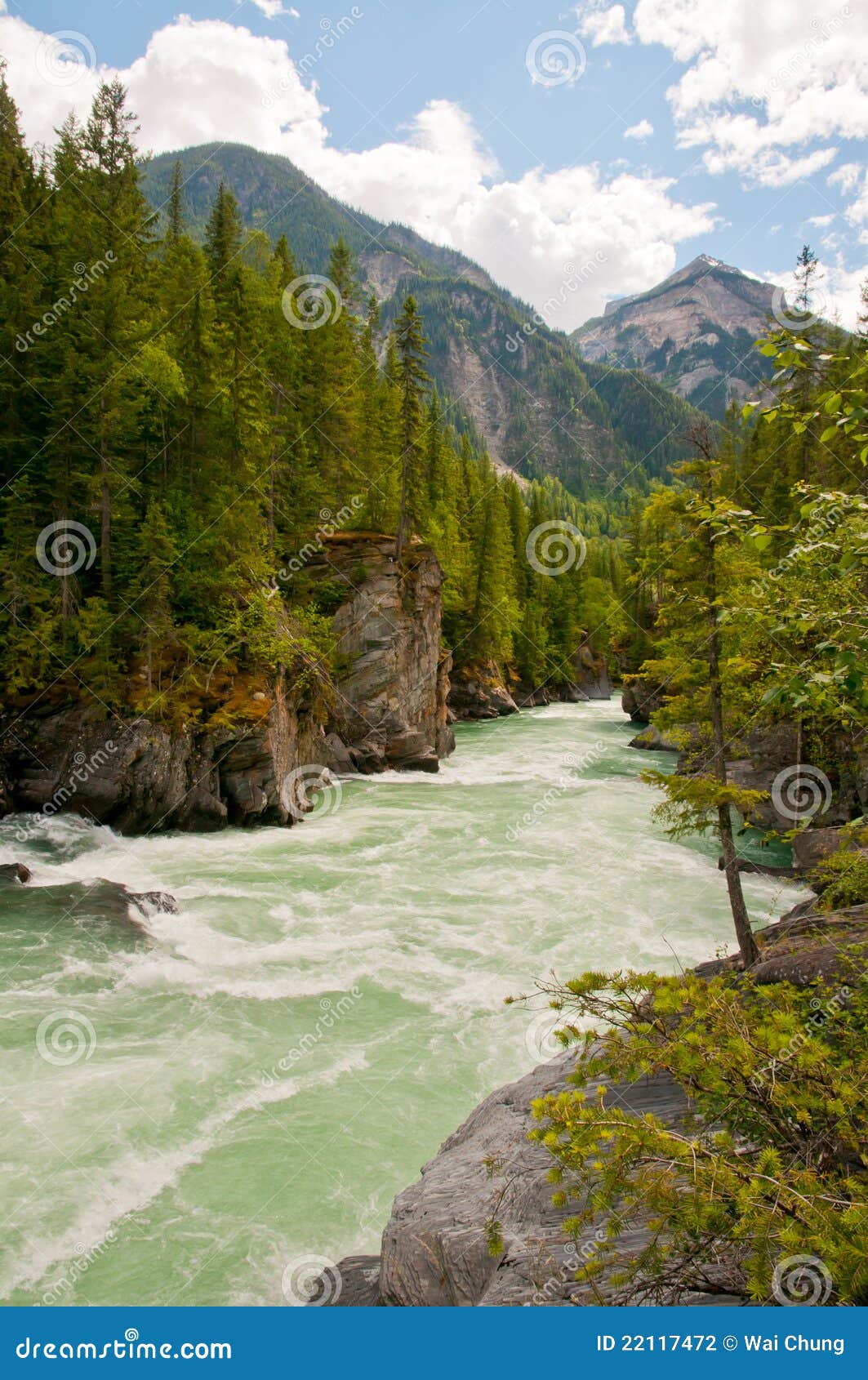 Overlander Falls stock photo. Image of canada, falls - 22117472