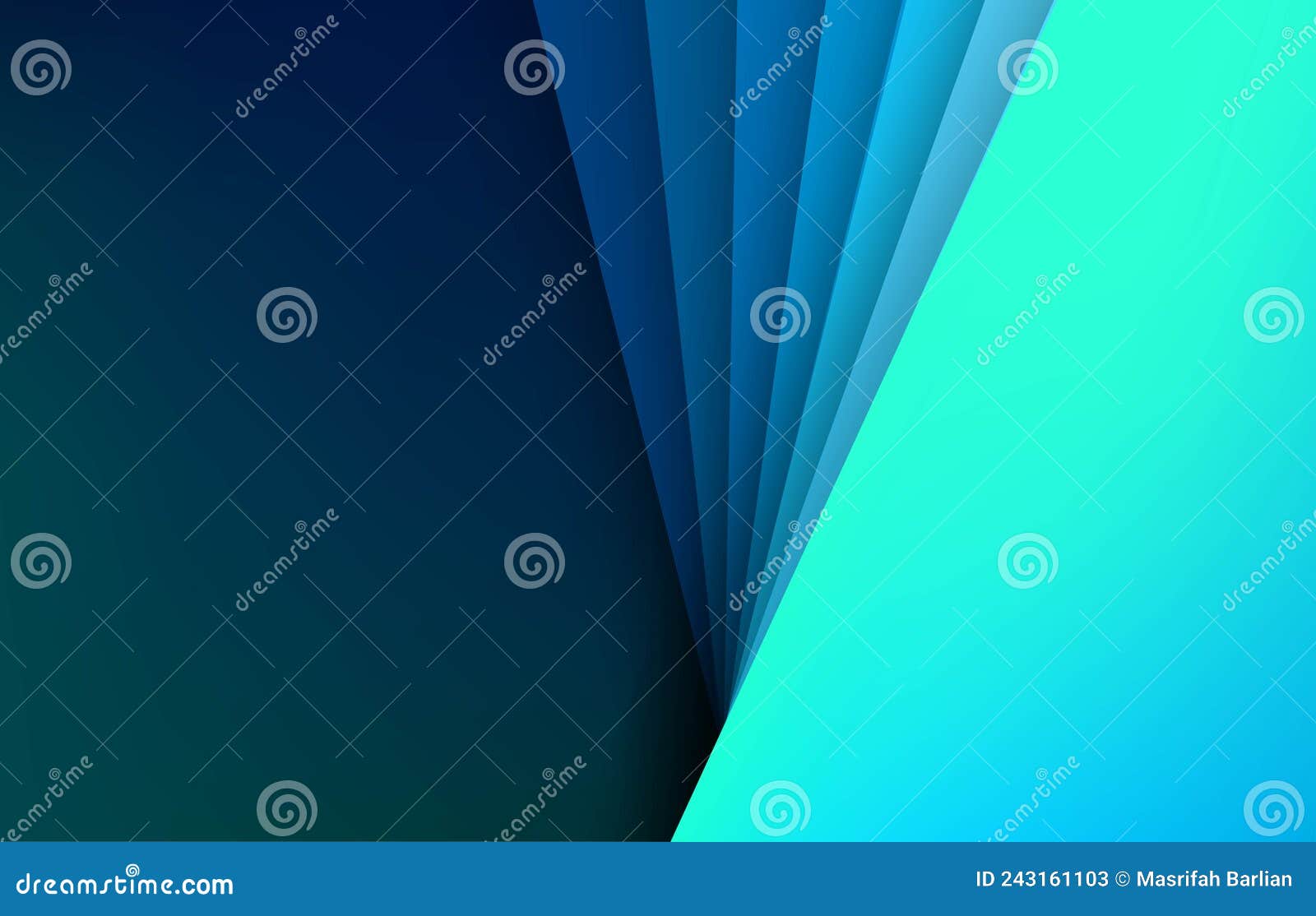 Overlap Layer Green Turquoise and Blue Background Basic RGB Stock ...