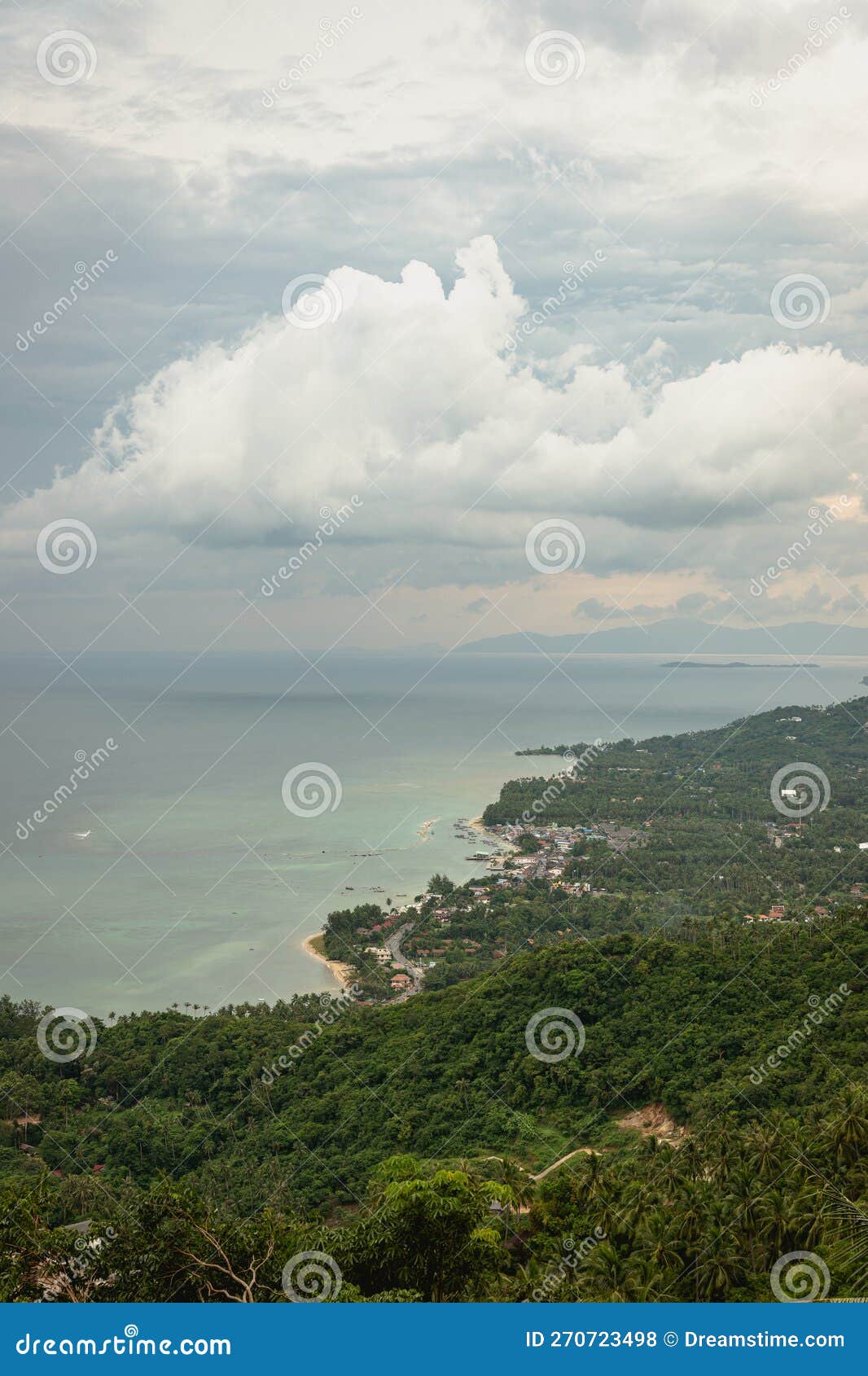 Overlap Stone Top View of Samui Island Stock Photo - Image of tower ...