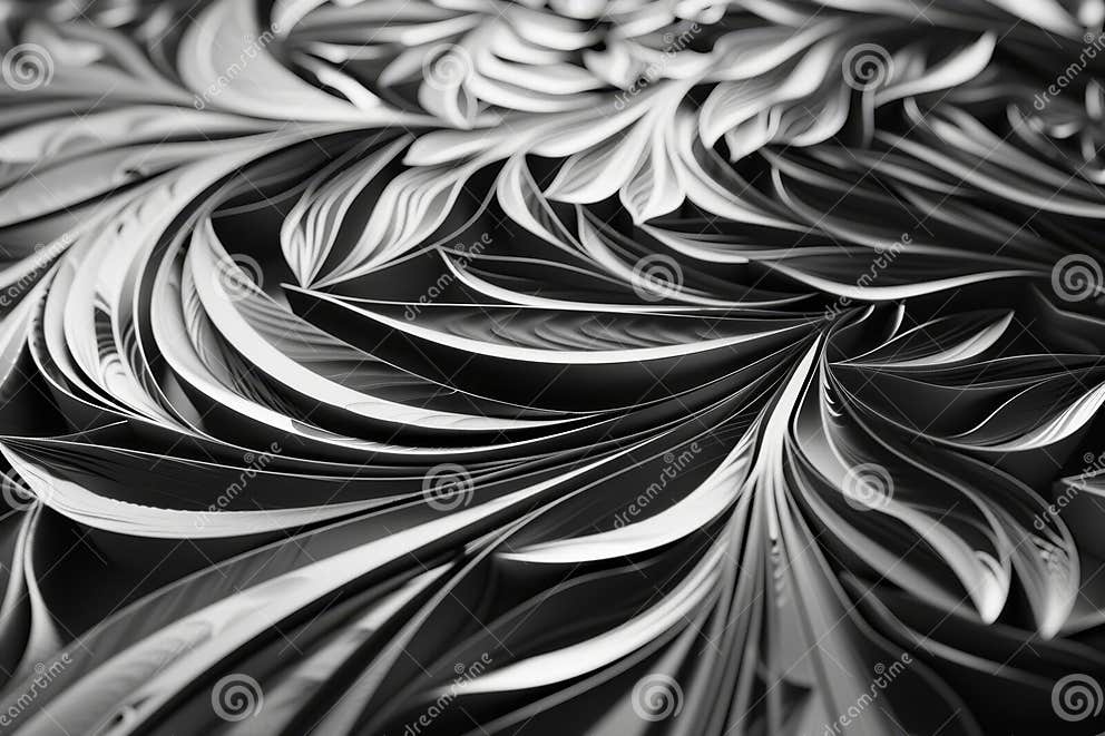 Overlapping Black and White Photos Create Intricate Patterns, Intricate ...