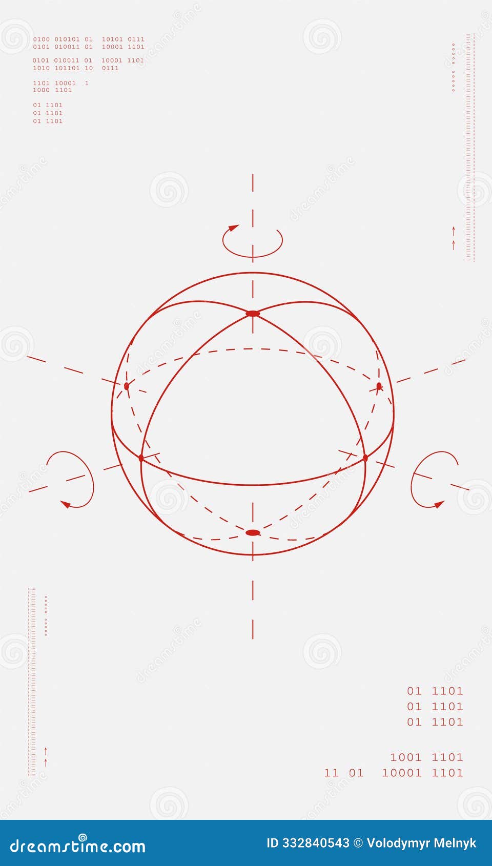 Overlapping Circles and Ellipses Representing Orbitals, Wave ...