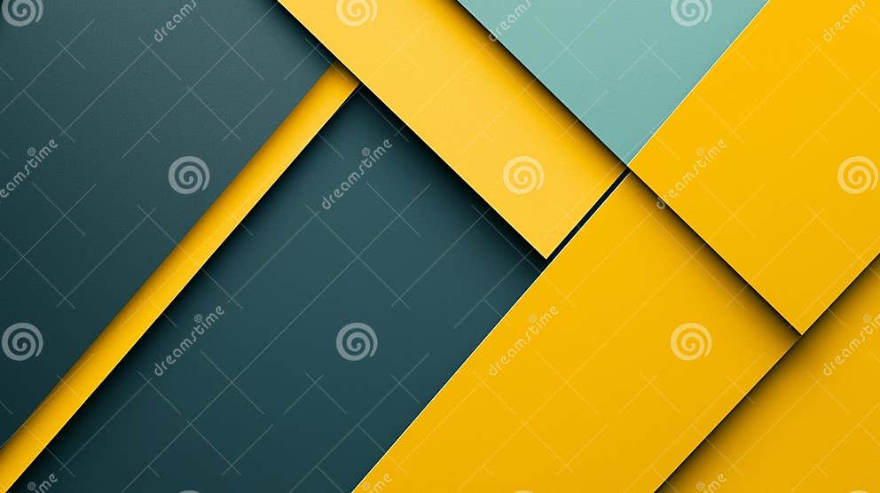 Overlapping Colored Surfaces Creating a Modern Material Design, Perfect ...