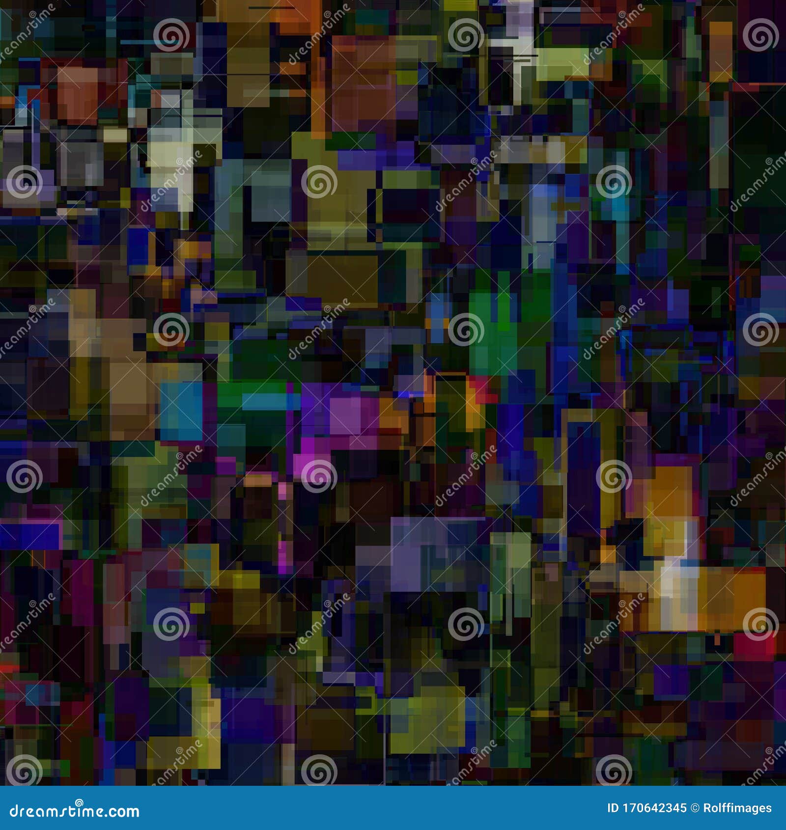 Overlapping Colorful Layers Stock Illustration - Illustration of effect ...