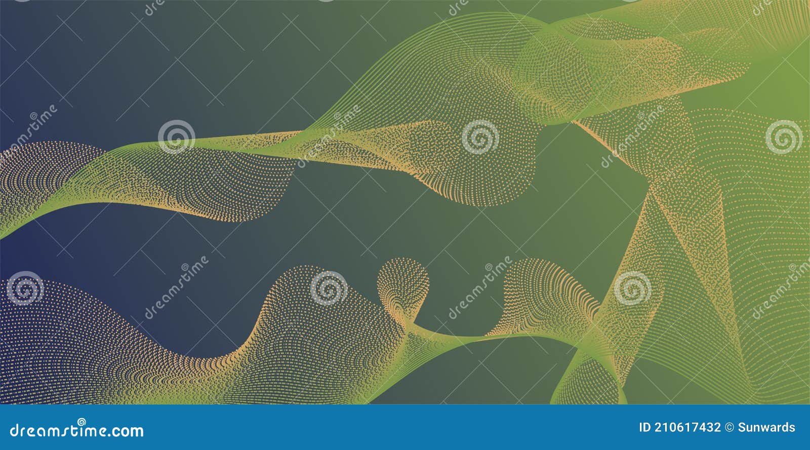 Overlapping Curves Card Backdrop Simple Design Stock Vector ...