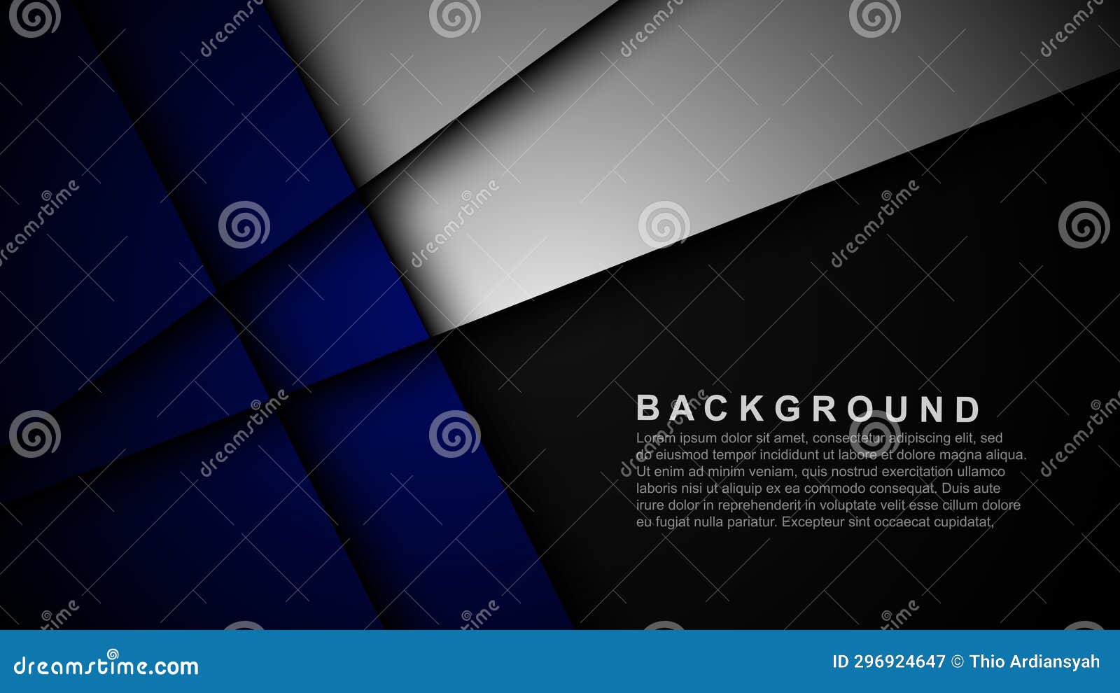 Overlapping Dimensional Background for Modern Website Text and Message ...