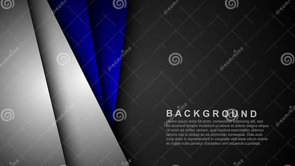 Overlapping Dimensional Background for Modern Website Text and Message ...