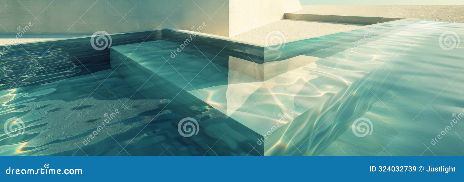 An Overlapping and Distorted Reflection of a Triangular Prism in a ...