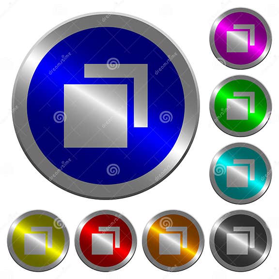 Overlapping Elements Luminous Coin-like Round Color Buttons Stock ... Overlapping Elements Luminous Coin-like Round Color Buttons Stock ...