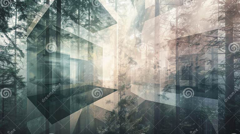 The Overlapping and Intersecting Lines of Various Triangles Squares and ...