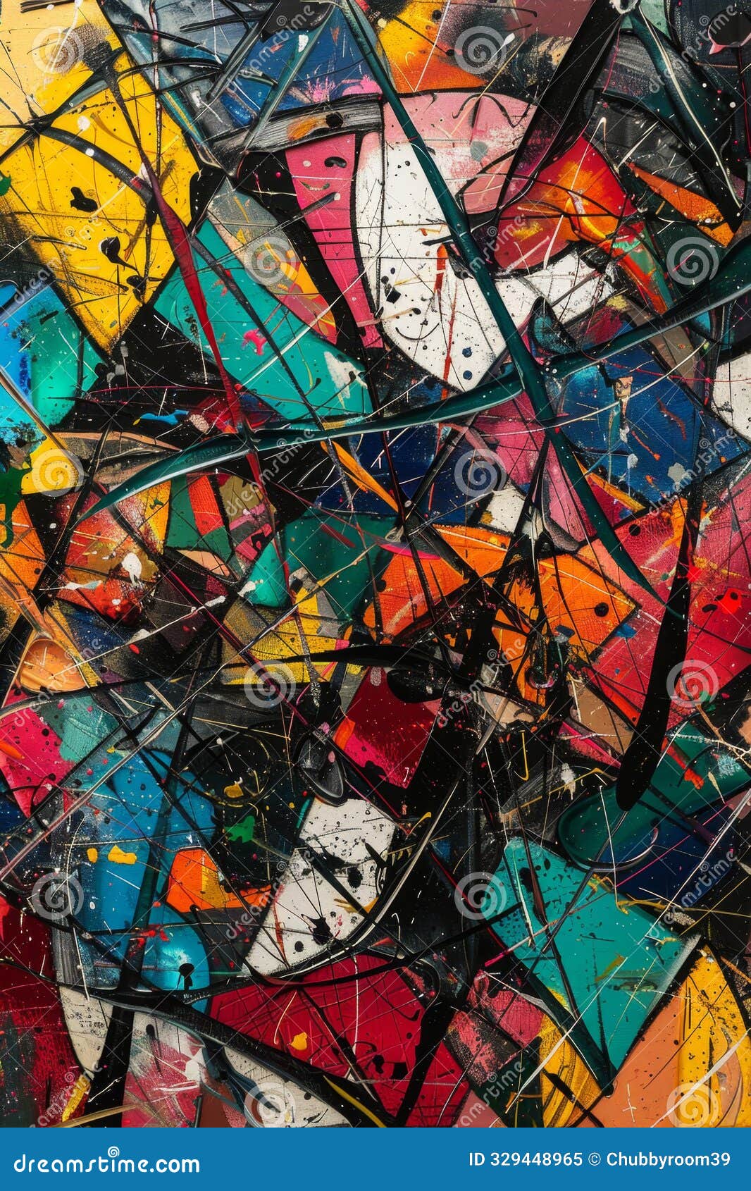 Overlapping Lines and Confusing Figures Depict Chaos of a Troubled Mind ...