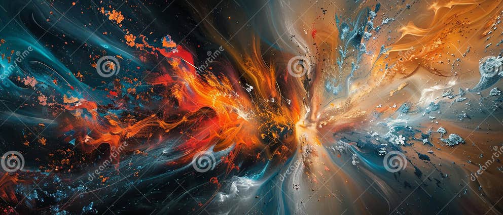 Overlapping Lines and Confusing Figures Symbolize the Chaos of a ...