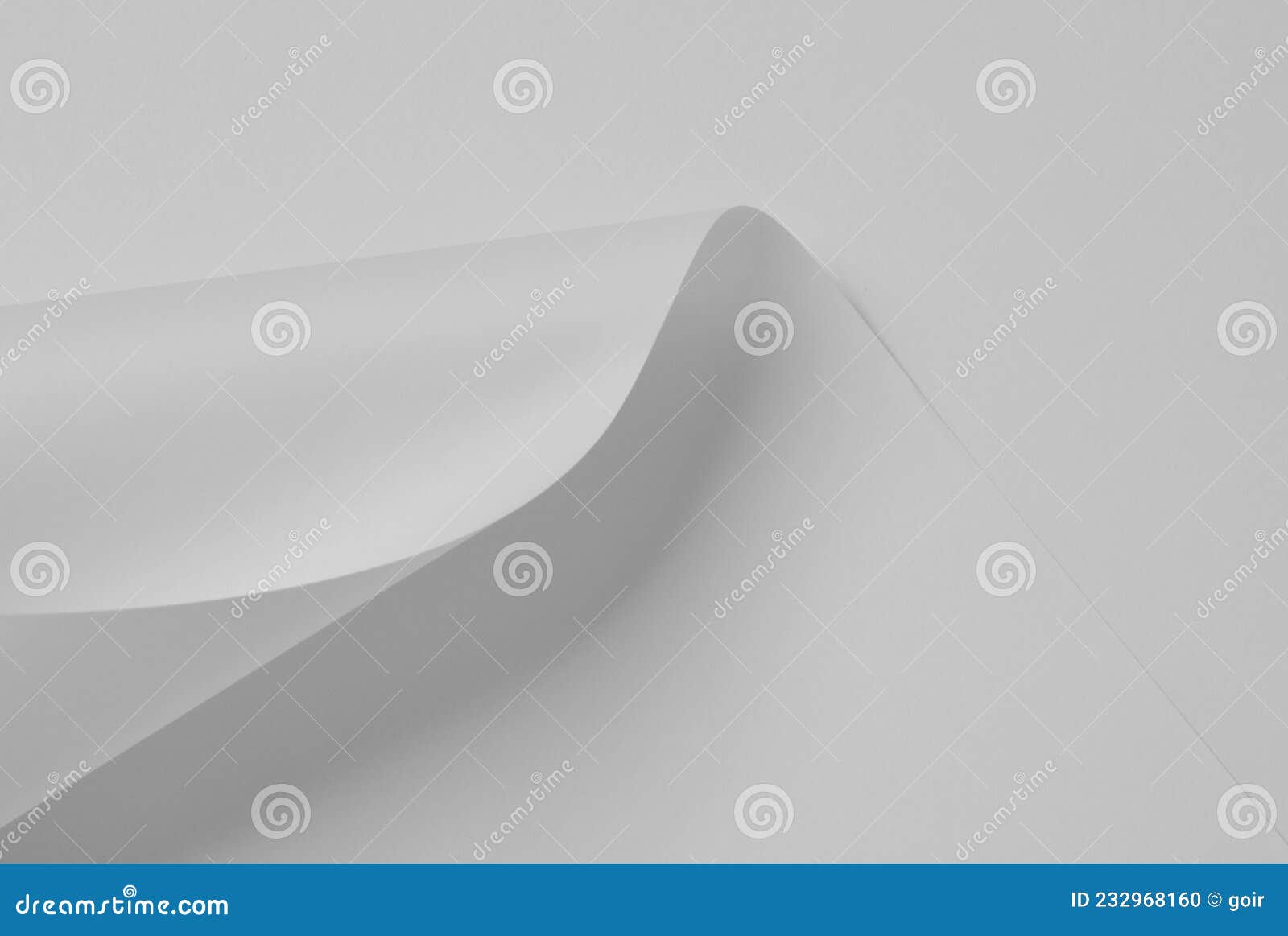 Overlapping paper pages stock photo. Image of light - 232968160