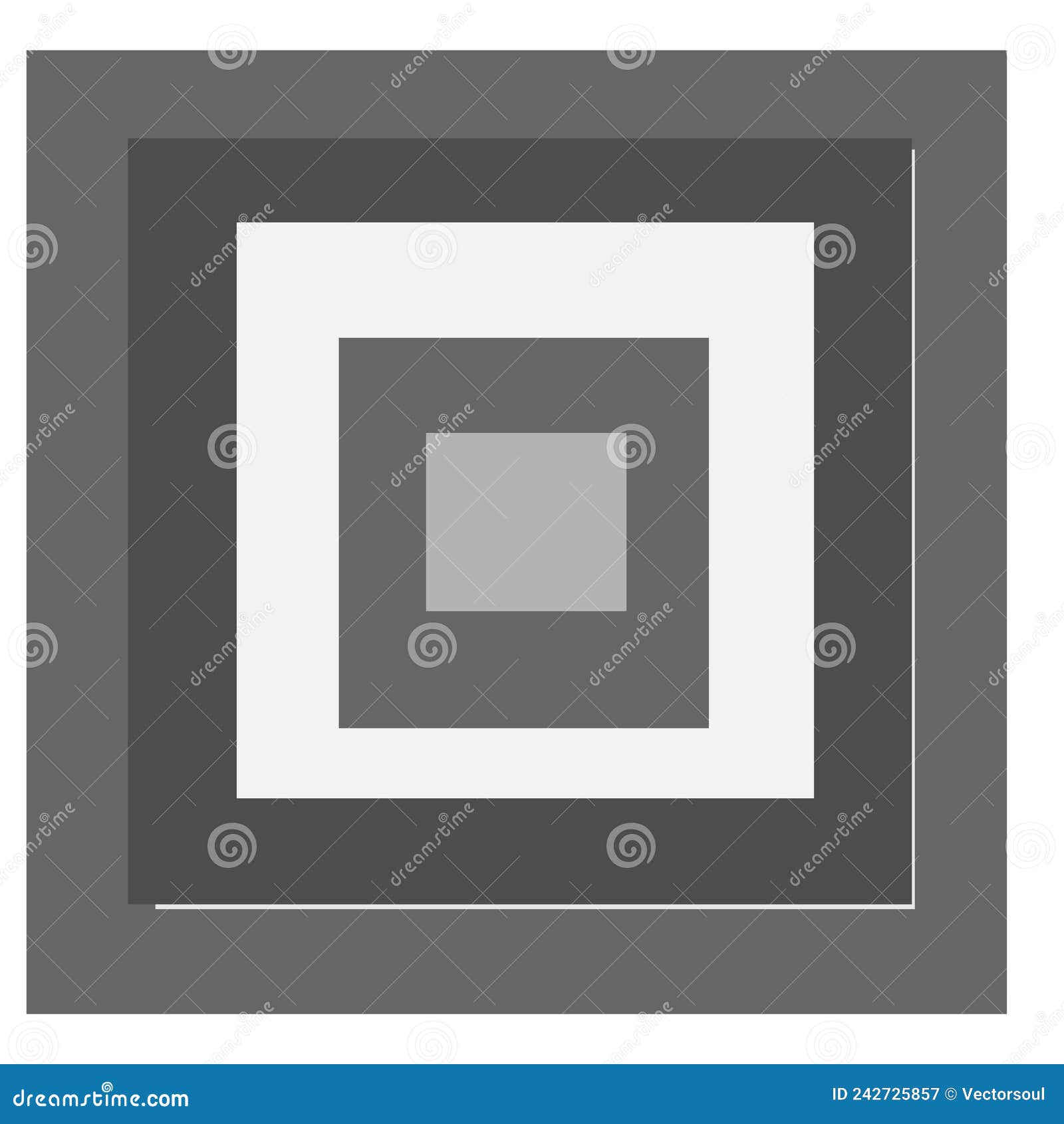Overlapping Random Squares Abstract Grayscale Geometric Vector ...